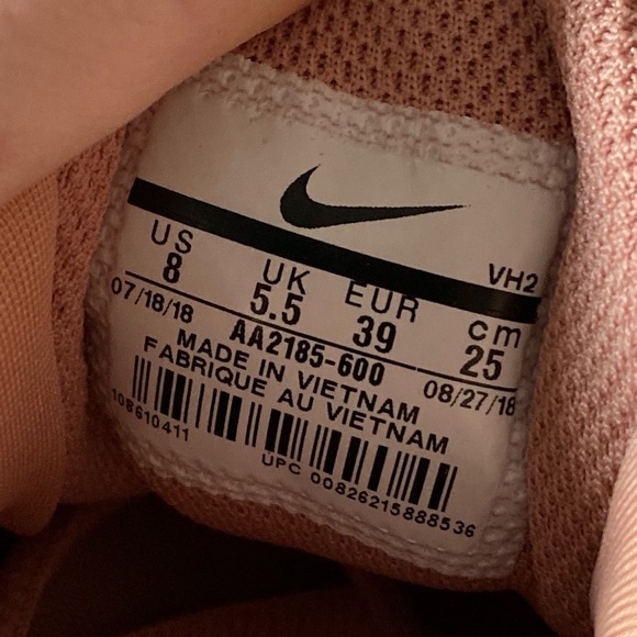 Nike | Shoes | Nike Viale Womens Mesh Sneaker 8 Rose Gold | Poshmark
